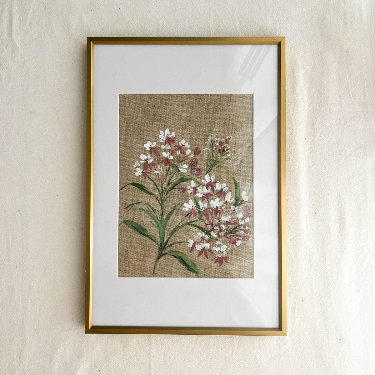 Wings of Change Asclepias Original Watercolor Painting – Trisha Patel