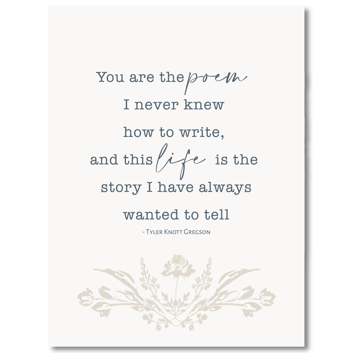 Quote Art Print – Trisha Patel